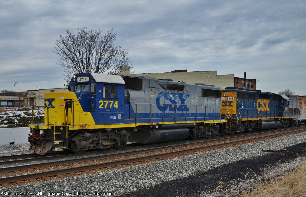 CSX 2774 & 6145